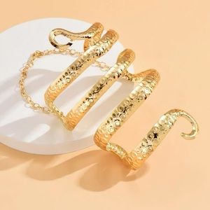 SHEIN | Jewelry | Shein Gold Arm Bracelet | Poshmark